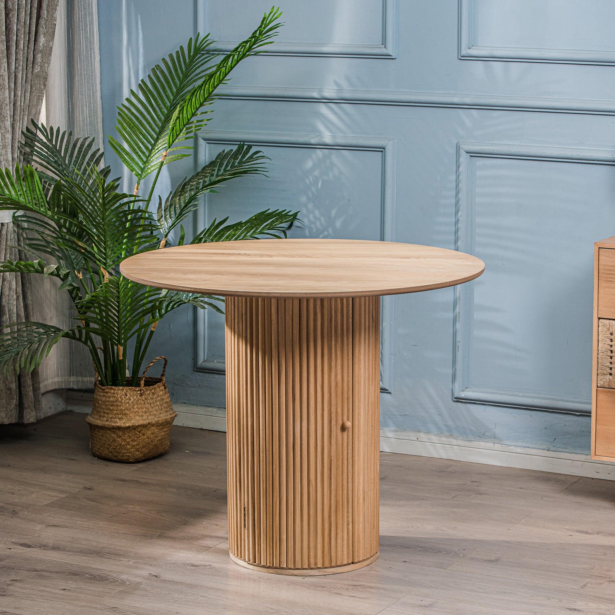 HAVANA 4-Person Wood Dining Table – Nordlys USA